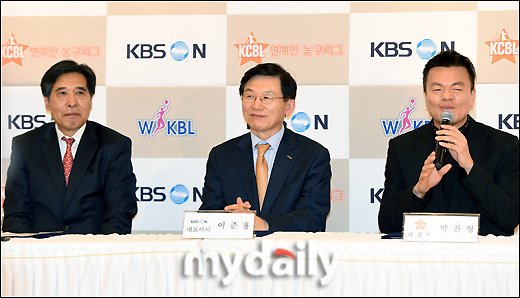'연예계 농구왕 가리자!' KBS N, 연예인 농구리그 MOU 체결 : 네이트 스포츠