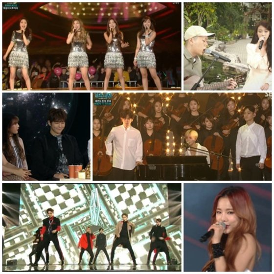 [TV까기]'SBS 가요대전' 콜라보는 GOOD, 음향·조명·카메라는 BAD : 네이트 뉴스