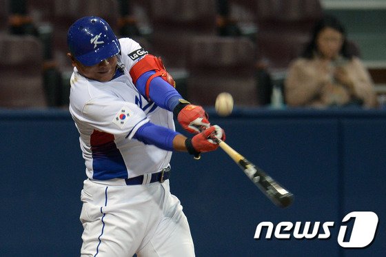 [WBC] '14안타 폭발' 한국, 경찰청과의 최종리허설서 11-1 완승 : 네이트 스포츠