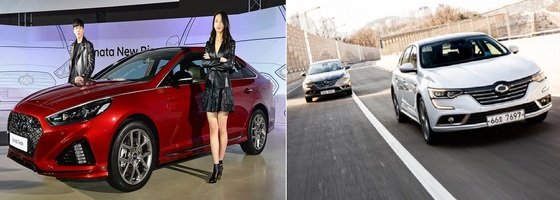 [맞수열전]중형세단 챔피언 매치 '쏘나타 뉴라이즈 vs SM6' : 네이트 뉴스