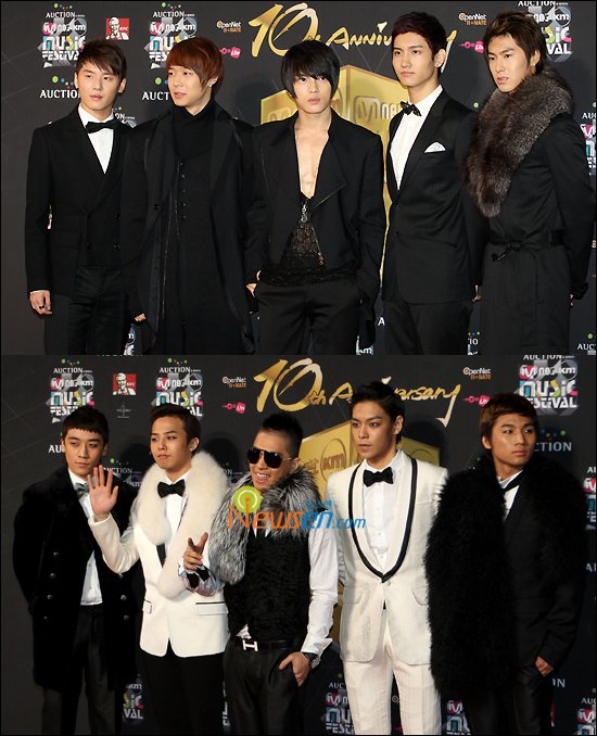 ‘올해의 앨범’ 동방신기 vs ‘올해의 가수’ 빅뱅 MKMF ‘무승부’ (종합③) : 네이트 연예