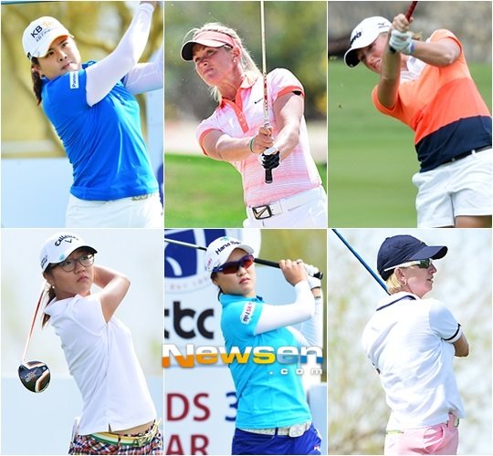 'LPGA 톱랭커들' 울고 웃은 파운더스컵 1R : 네이트 스포츠