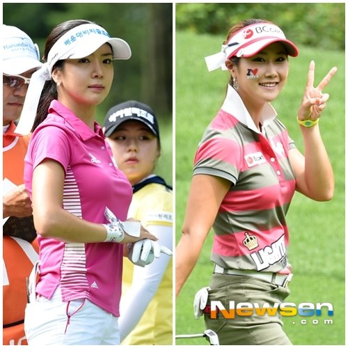 [포토엔]필드여신들의 광복절 맞이 태극기 사랑' (KLPGA 넵스) : 네이트 스포츠