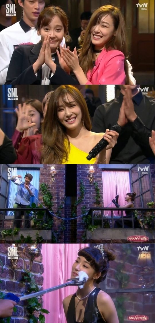 [어제TV]'SNL7' 티파니-다나 SM공식 걸크러시 등극이요 : 네이트 연예