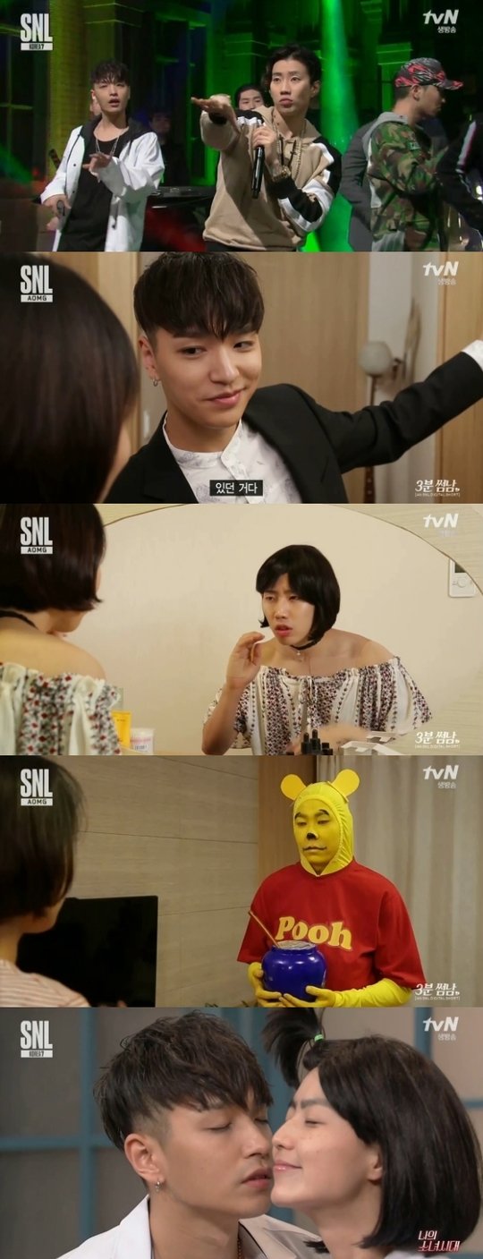 [어제TV]'SNL코리아7' 끼많은 AOMG, 단체예능 하나 추가요 : 네이트 연예