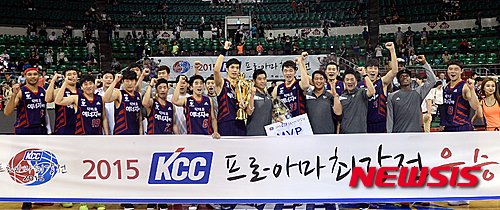 오리온스, 2015 KCC 프로아마 최강전 우승 : 네이트 스포츠