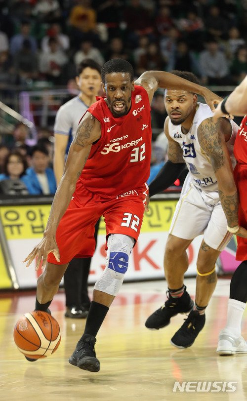 서울SK 헤인즈, PO 직행티켓 쥐고 6라운드 MVP : 네이트 스포츠