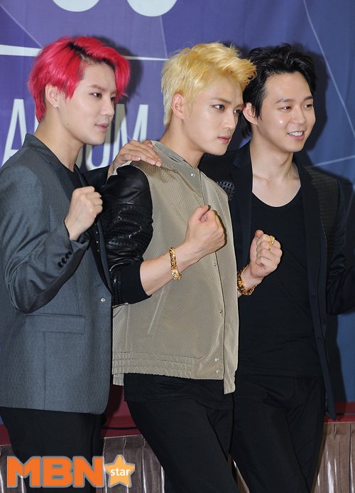 JYJ, '콘서트도 기대하세요!' [MBN포토] : 네이트 연예