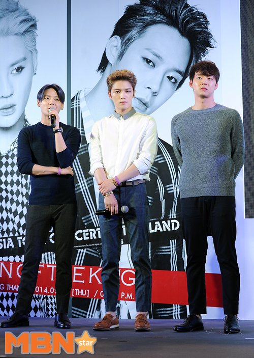 JYJ '공연장에서 만나요!' [MBN포토] : 네이트 연예