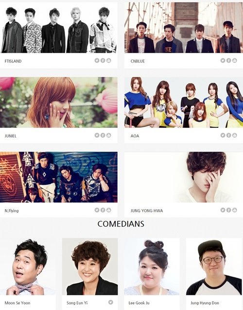 FNC, JYP-YG-SM 3대 기획사 체제 아성 무너뜨리나? 기획사 4곳 소속 연예인 살펴보니 '대박' : 네이트 연예