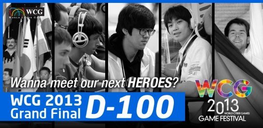 WCG 2013 그랜드 파이널, 개막 D-100 카운트다운 : 네이트 스포츠