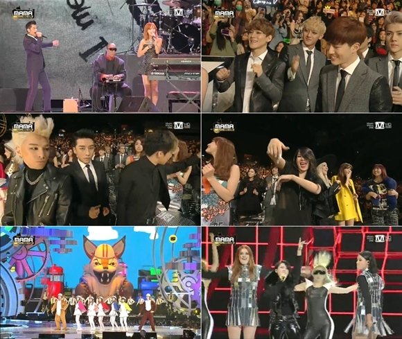 [어저께TV] '2013 MAMA', 수상보다 더 의미 있는 하모니 : 네이트 연예