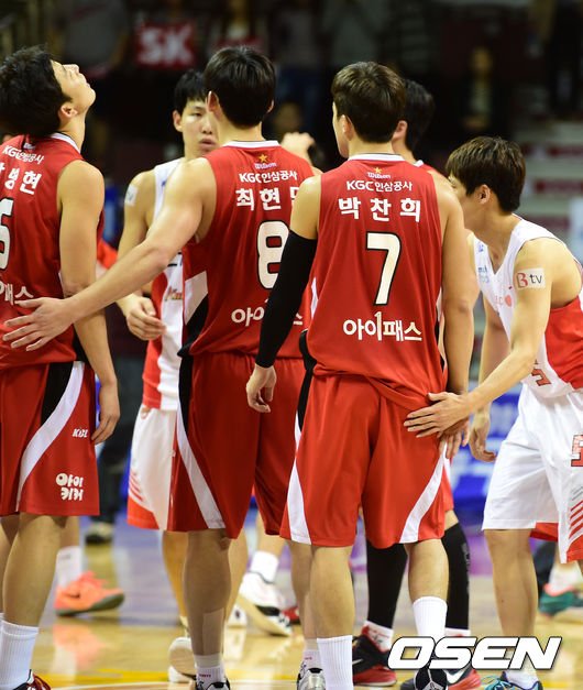 [사진]아쉬운 KGC : 네이트 스포츠