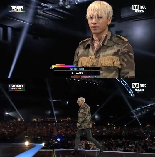 '2014 MAMA' 태양, 2관왕…"양현석 사장님 감사" : 네이트 연예