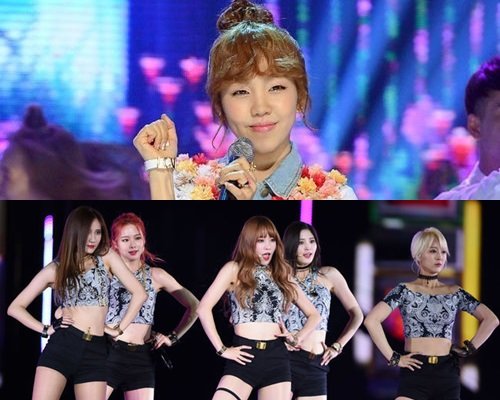 [Oh!쎈 초점]EXID의 '직캠'과 백아연의 '직구' : 네이트 뉴스