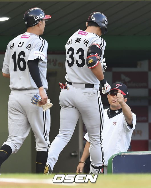 LG 선발 전원 장타, KBO 역대 2번째 대기록 : 네이트 스포츠