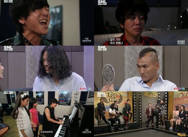 [TV톡톡] 'SNL6' 노래 되는 YB, 개그도 잘했어? : 네이트 연예