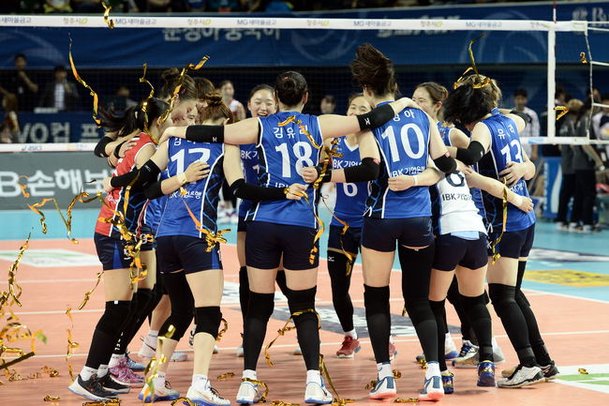 '삼각편대 활약' IBK기업은행, KOVO컵 2연패 달성…MVP 박정아 : 네이트 스포츠