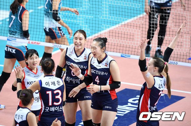 KGC인삼공사, GS칼텍스 3-0 완파 '3연승 질주' : 네이트 스포츠