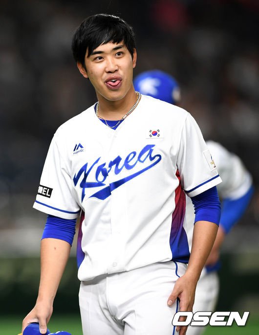 [APBC] '환상 역투' 임기영, "무조건 이기고 싶었다" : 네이트 스포츠