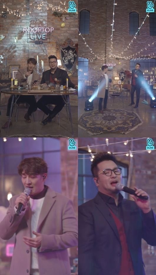 [어저께V] 김태우·손호영, 19년 연차가 빚어낸 핸드폰 콘서트(ft. god) : 네이트 뉴스