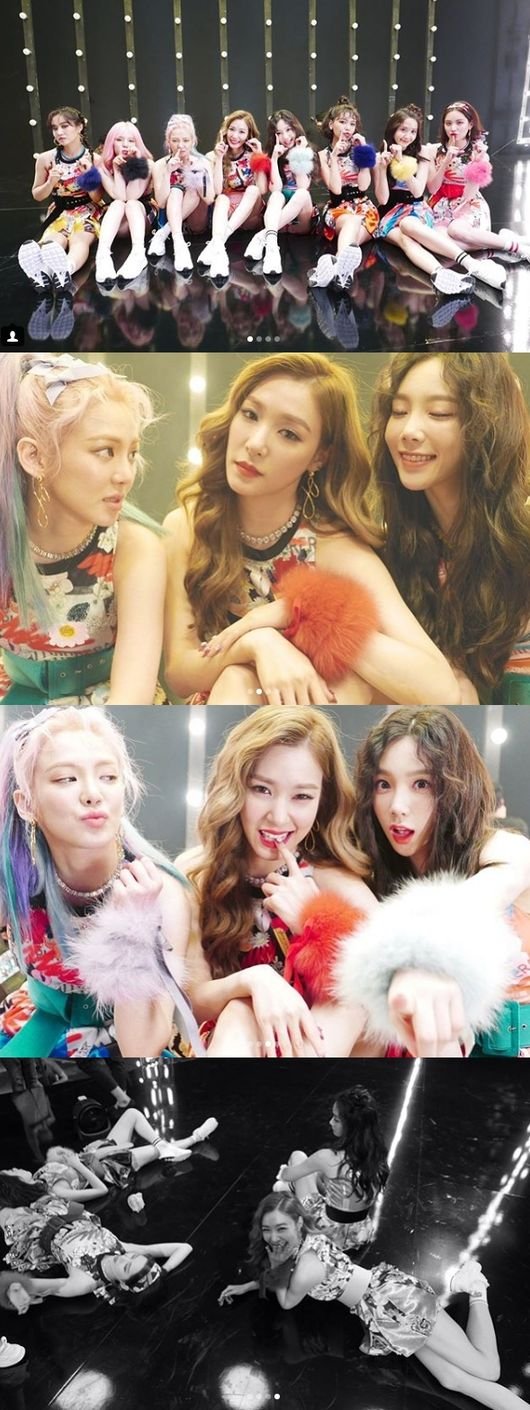 SHOT!] "GG 4EVA"…태연, 소녀시대 11주년 기념샷 대방출 : 네이트 연예