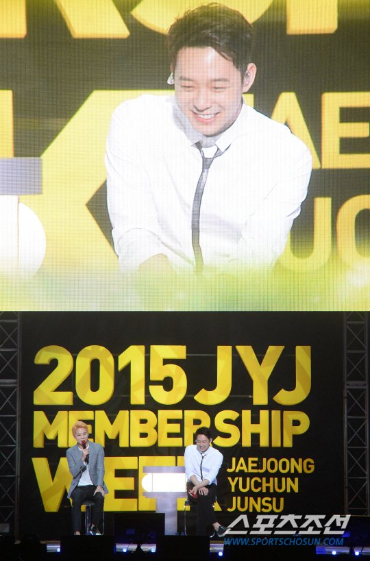 [포토] 천진한 미소 발사하는 JYJ 박유천 : 네이트 연예