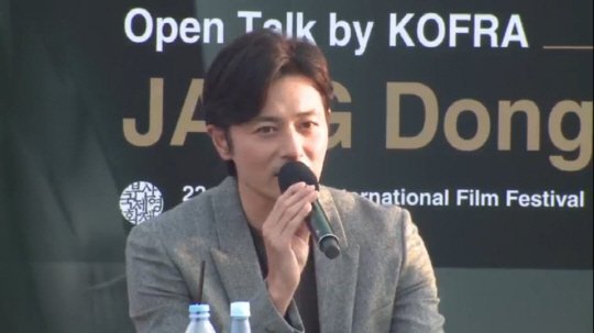 [22nd BIFF] 데뷔 25주년, 장동건이 고백한 연기史(ft.고소영·포차♥) : 네이트 연예