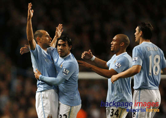 [EPL 7R] '테베스 2골' 맨시티, 웨스트햄 꺾고 5위 등극 : 네이트 스포츠