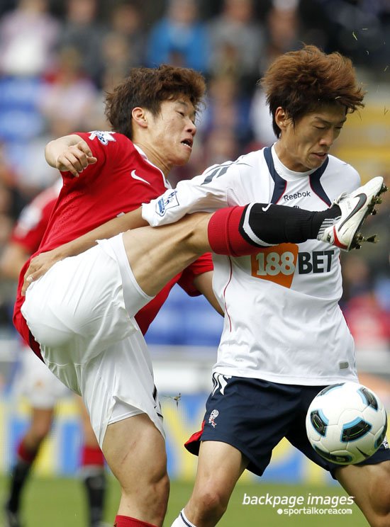 [EPL 6R] 맨유vs볼턴, 2-2 무승부…이청용-박지성 맹활약 : 네이트 스포츠