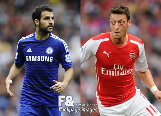 [EPL 포커스] 세스크vs외질, '천재 MF'들의 맞대결 : 네이트 스포츠