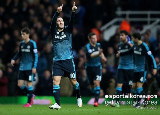 [EPL 28R] '아자르 결승골' 첼시, 웨스트햄에 1-0 승리…선두 유지 : 네이트 스포츠