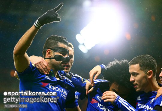 [EPL 26R] '코스타 1골 1AS 마스크쇼' 첼시, 뉴캐슬에 5-1 완승…12위 도약 : 네이트 스포츠