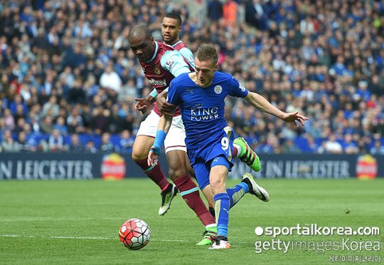 [EPL 34R] '바디 골' 레스터, '캐롤 골' 웨스트햄과 2-2 무…2위와 8점 차 : 네이트 스포츠