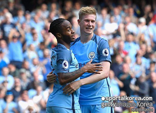 [EPL 5R] '데 브루잉 1골 1도움' 맨시티, 본머스에 4-0 대승…'시즌 8전 전승 가도' : 네이트 스포츠