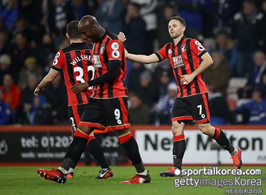 [EPL 16R] '푸 결승골' 본머스, 레스터에 1-0 승…리그 8위 등극 : 네이트 스포츠