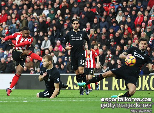 [EPL 20R] 'PK로만 2실점' 리버풀, 선덜랜드와 2-2 무…5연승 실패 : 네이트 스포츠