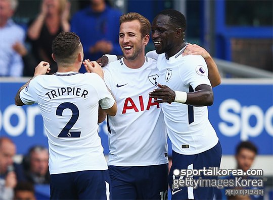 [EPL 4R] '케인 멀티골' 토트넘, 에버턴에 3-0 완승…손흥민 9분 : 네이트 스포츠