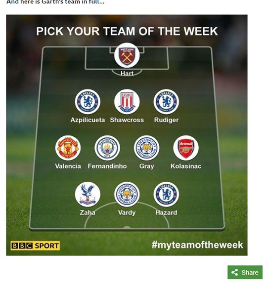 '중거리골' 페르난지뉴, EPL 10R 베스트 11 선정 (英 BBC) : 네이트 스포츠