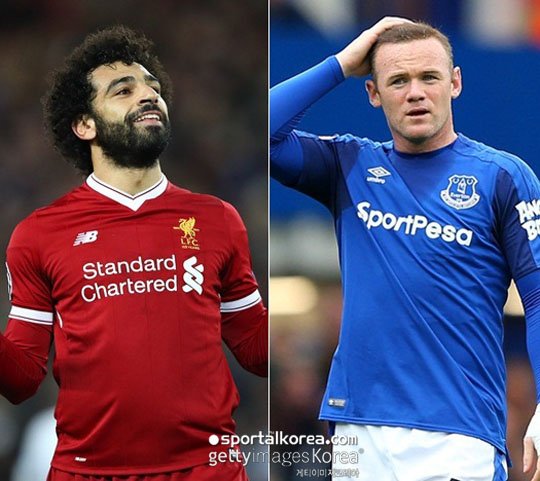 [EPL 16R] 리버풀, 살라-솔란케 선발…에버턴도 루니 출격 : 네이트 스포츠