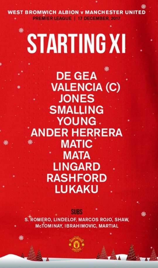 [EPL 18R] 맨유, 루카쿠 선봉으로 19위 WBA전 승리 도전 : 네이트 스포츠