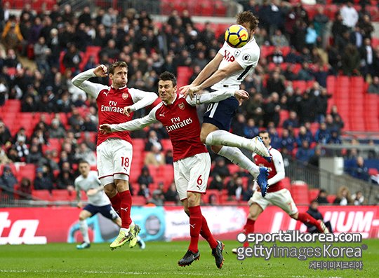 [EPL 27R] '케인 23호골' 토트넘, 북런던 더비서 1-0 승…SON 70분 : 네이트 스포츠