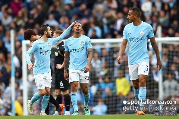 [EPL 36R] '승점 100점 도전' 맨시티, 웨스트햄전 선발 공개…제주스 선봉 : 네이트 스포츠