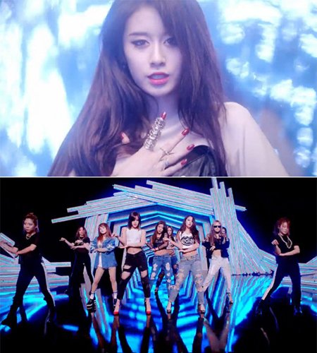 티아라 슈가프리, '섹시한 안무와 복근 드러낸 채…' 눈길 : 네이트 연예