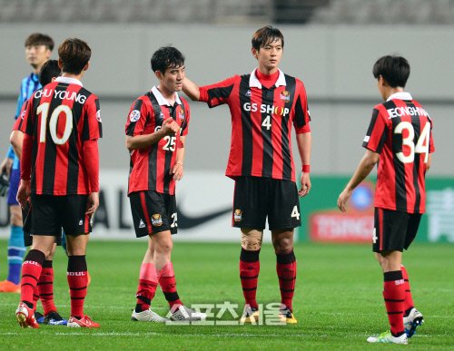 [SS포토] FC서울, ACL 16강 진출! : 네이트 스포츠