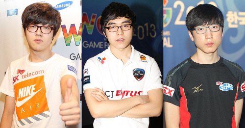 WCG 2013 스타2 한국대표 원이삭, 김정훈, 이신형 : 네이트 뉴스