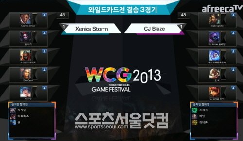 [WCG]CJ 블레이즈, 마지막 '8강 진출권' 획득…'자존심 회복' : 네이트 뉴스
