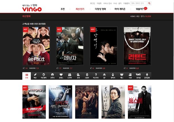 CJ E&M, N스크린 영화 VOD 서비스'빙고' 출시 : 네이트 연예