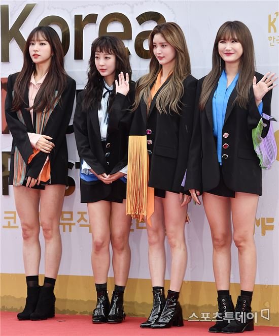 [ST포토] EXID, '무대 열심히 준비했어요' : 네이트 연예