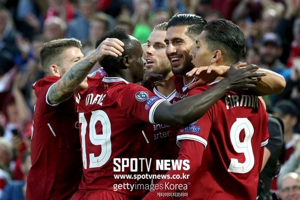 [UCL PO 3줄요약] '4골 폭발' 리버풀, 호펜하임 꺾고 UCL 본선행 : 네이트 스포츠